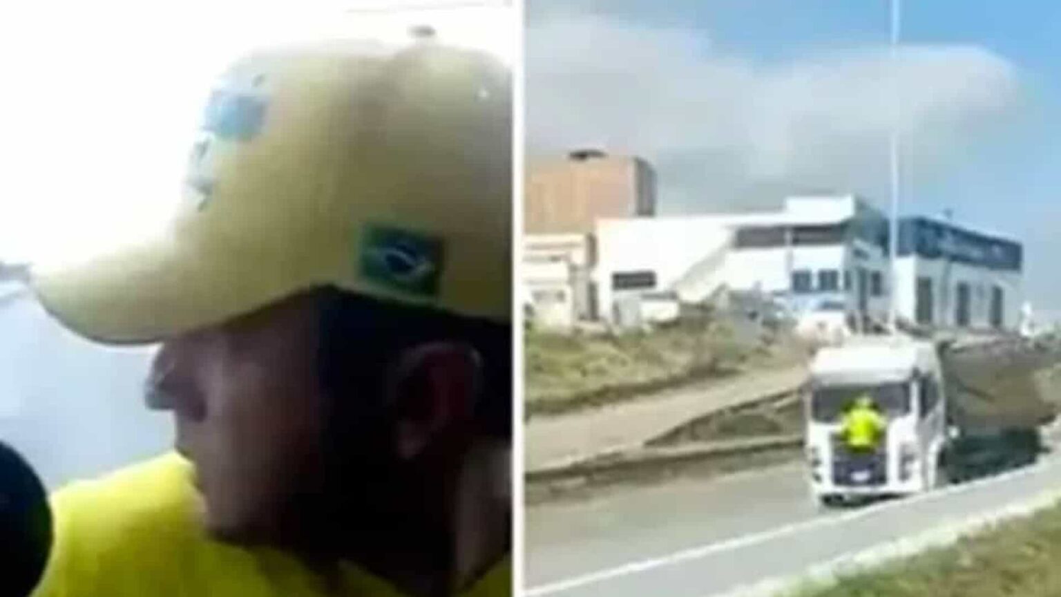 Quem é o bolsonarista agarrado ao caminhão que viralizou nas redes sociais