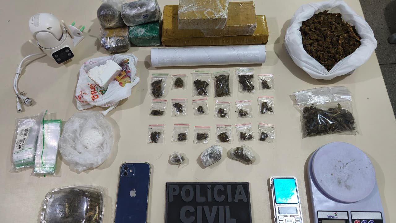 Homem é preso com mais de 3 kg de maconha em Caicó